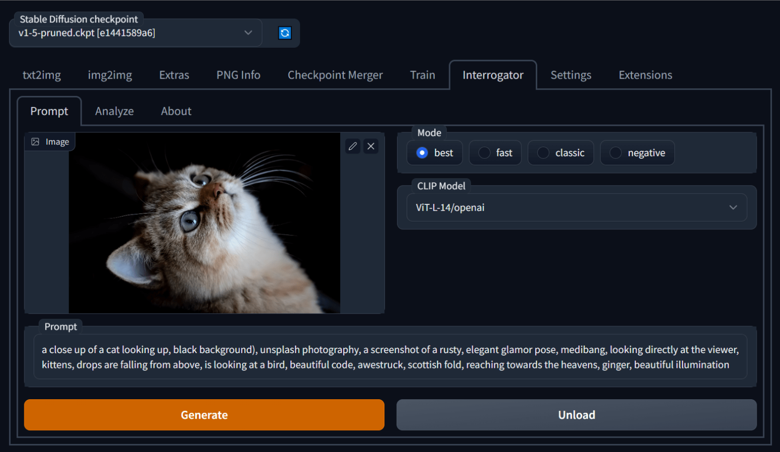 How to use CLIP Interrogator Extension in Stable Diffusion WebUI?